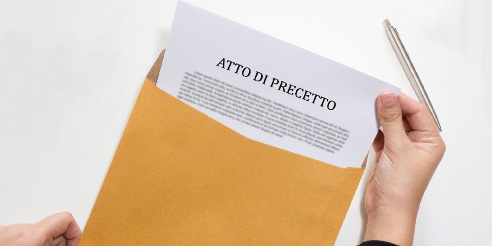 Eurodefender - Atto di precetto Bari